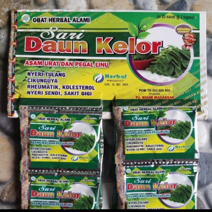 Kapsul Sari Daun Kelor Original | Lazada Indonesia