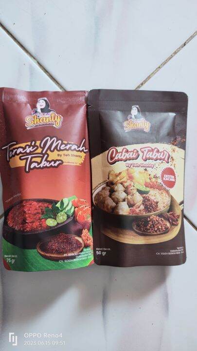 TERASI MERAH dan CABAI TABUR | Lazada Indonesia