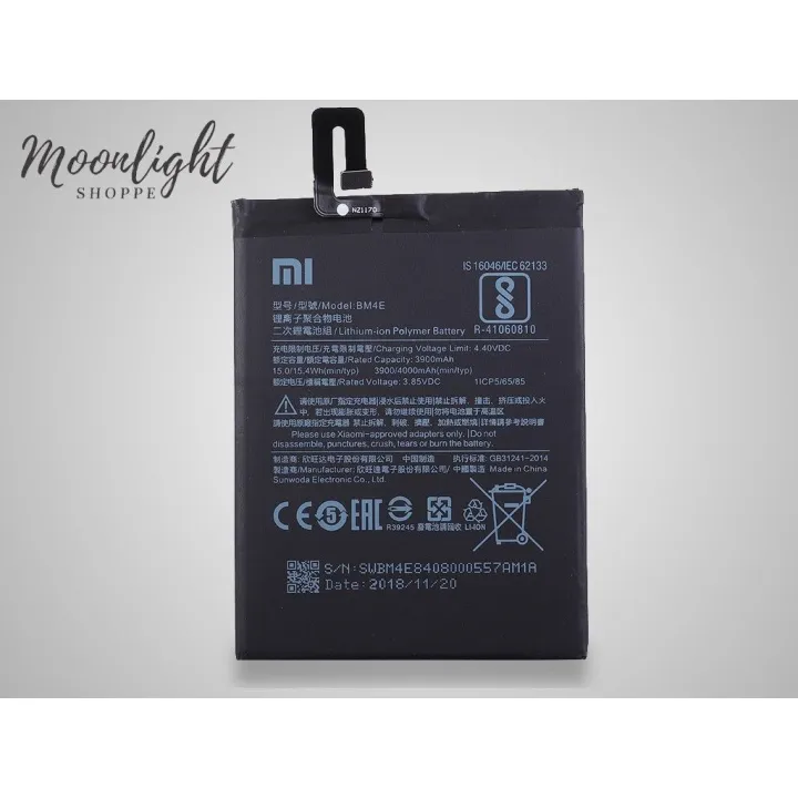Xiaomi Mi Pocophone F1 Battery Model: BM4E Premium Quality | Lazada PH