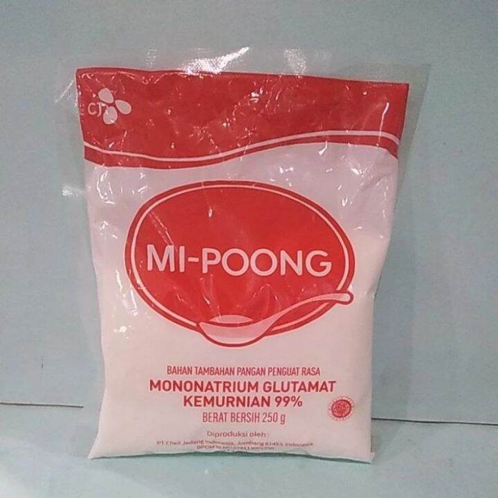 MI-POONG MSG PENGUAT RASA 250 GR | Lazada Indonesia