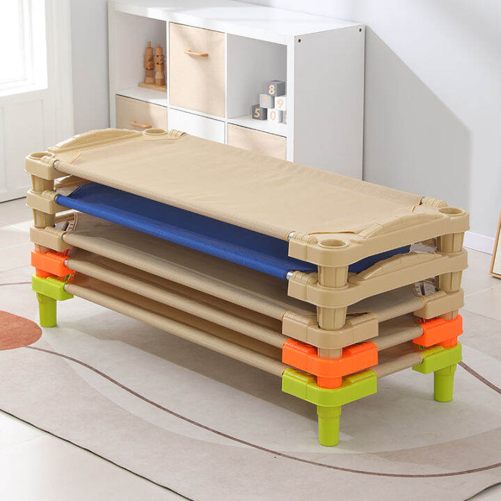 Kindergarten Mesh Bed Children's Single Nap Lunch Break Bed Early ...