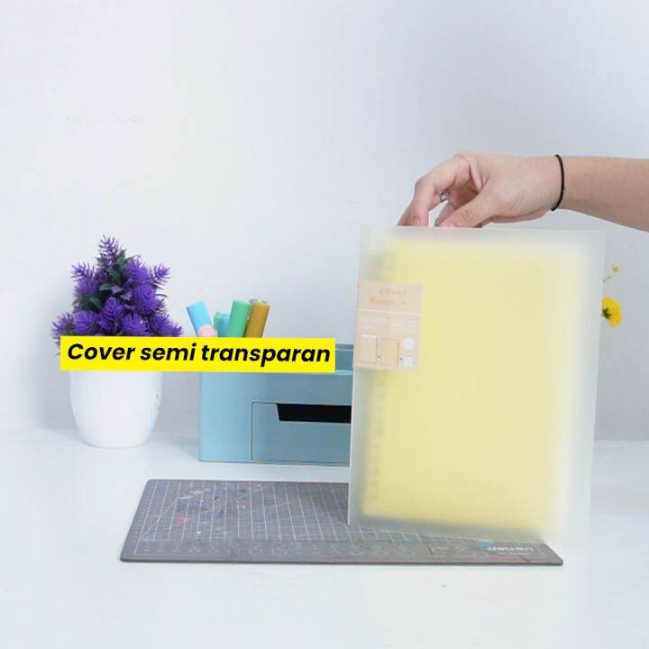 Deli Spiral/Loose-Leaf Notebook Buku File Binder Ukuran B5 26 lubang ...
