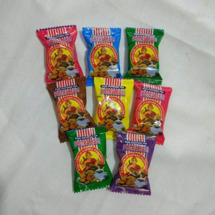 Roti Putra Bali Snack jadul 90an isi 10/renceng roti Empuk enak jajanan ...