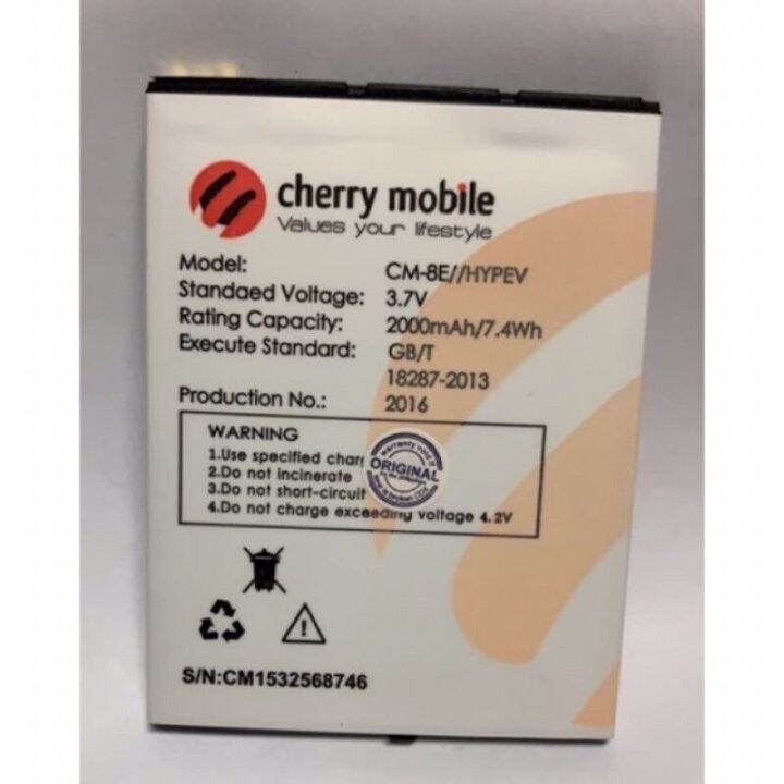 Cherry Mobile ( CM-8E / Hyper ) Battery | Lazada PH
