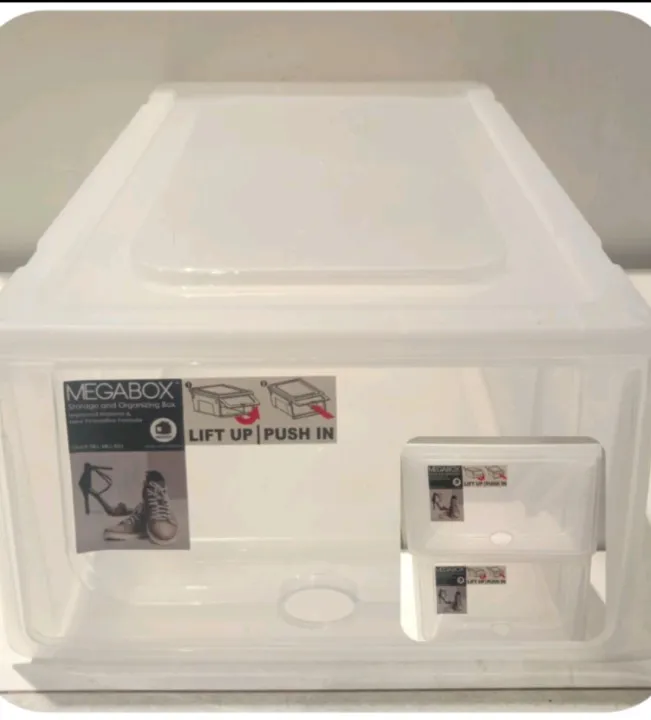 MEGA BOX (SHOE BOX) STOCKABLE | Lazada PH