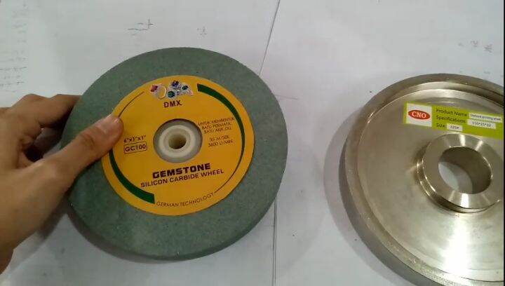 Batu Gosok Diamond Grinding grit 320 + DMX 6x1 grit 100 aksesoris ...