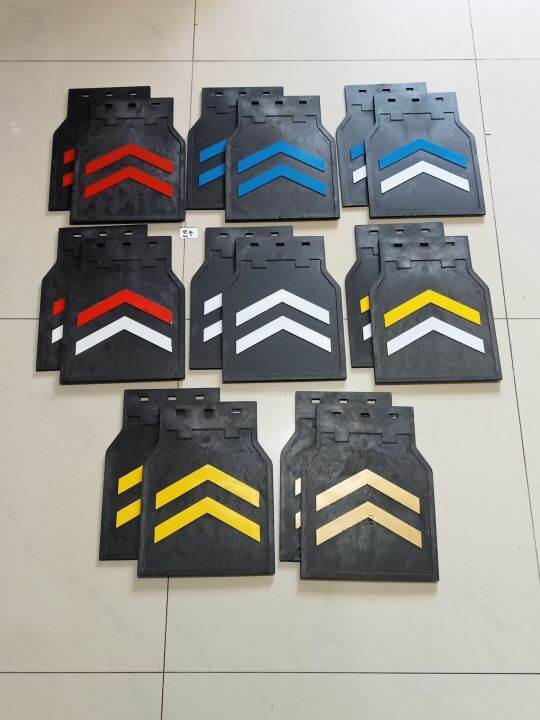 Karpet roda Karpet lumpur Sersan Hitam garis (1 Set=2 lembar) | Lazada ...