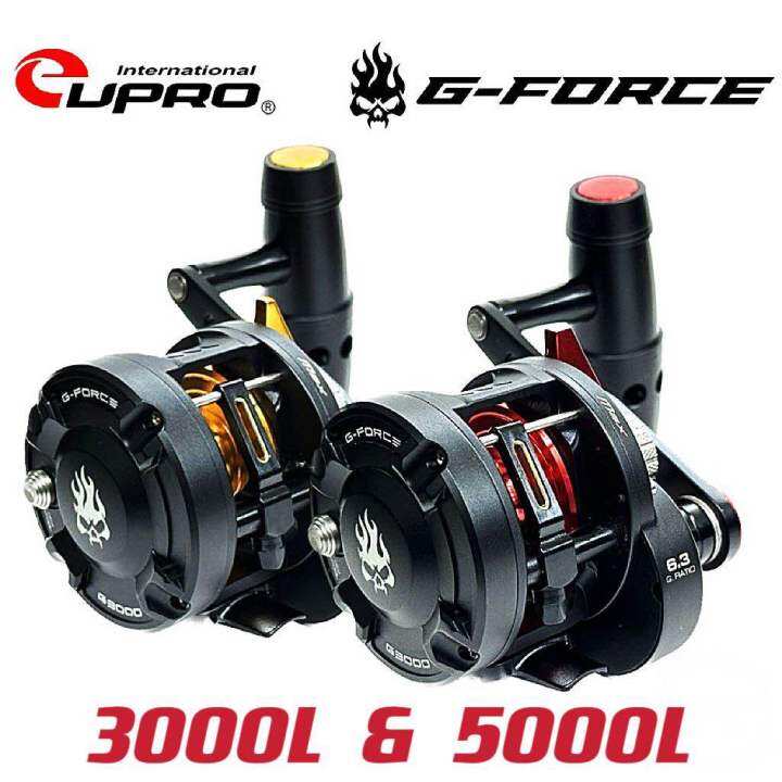 EUPRO G-FORCE JIGGING AND BOTTOM REEL WITH LINE GUIDE | Lazada
