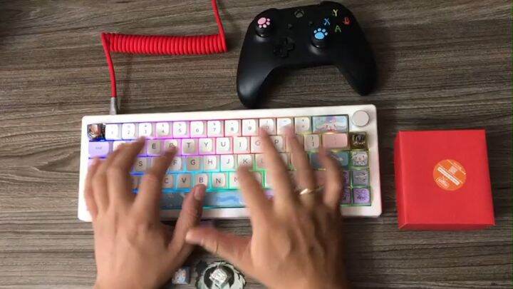 Kit GMK 67 Đã Full MOd (foam tiêu âm, tape mod,cân wire, lube stab ...