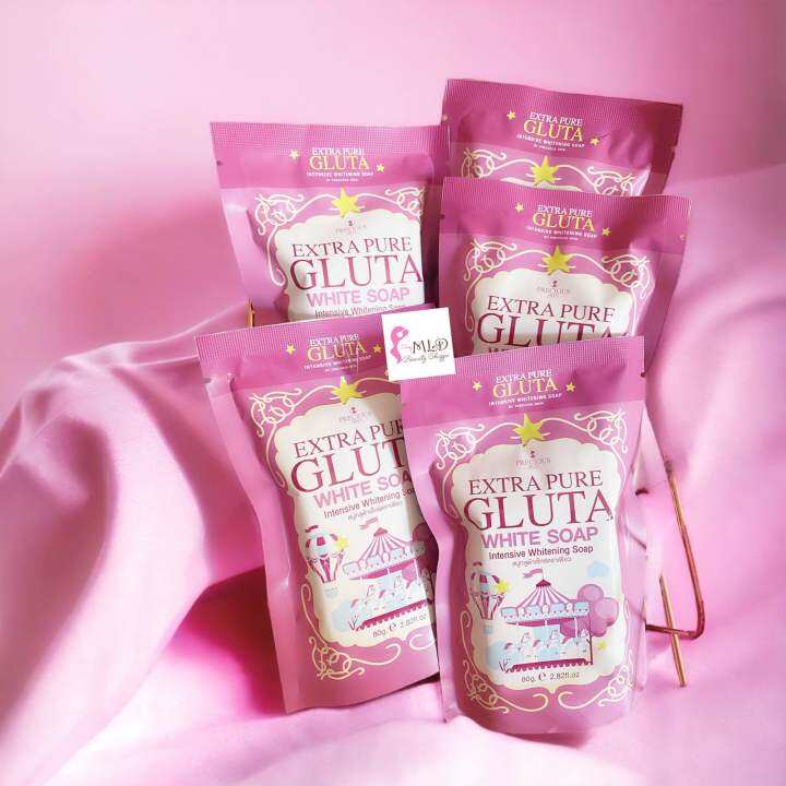 Original EXTRA PURE GLUTA White Intensive Whitening 80g x 1 (Made in Thailand)🇹🇭 | Lazada PH