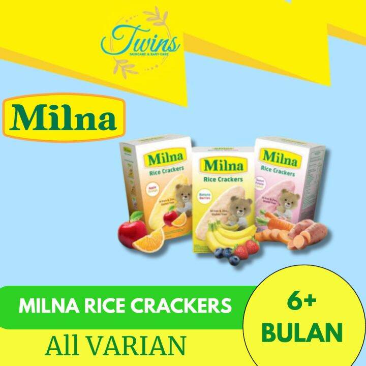 MILNA RICE CRACKERS (20G) | Lazada Indonesia