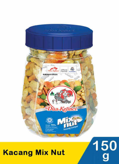 Kacang Dua Kelinci Mix Nut-Kemasan Toples 150Gr | Lazada Indonesia