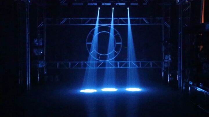 10W DMX Control Disco Light Moving Head Beam Light With Prism Gobo For ...