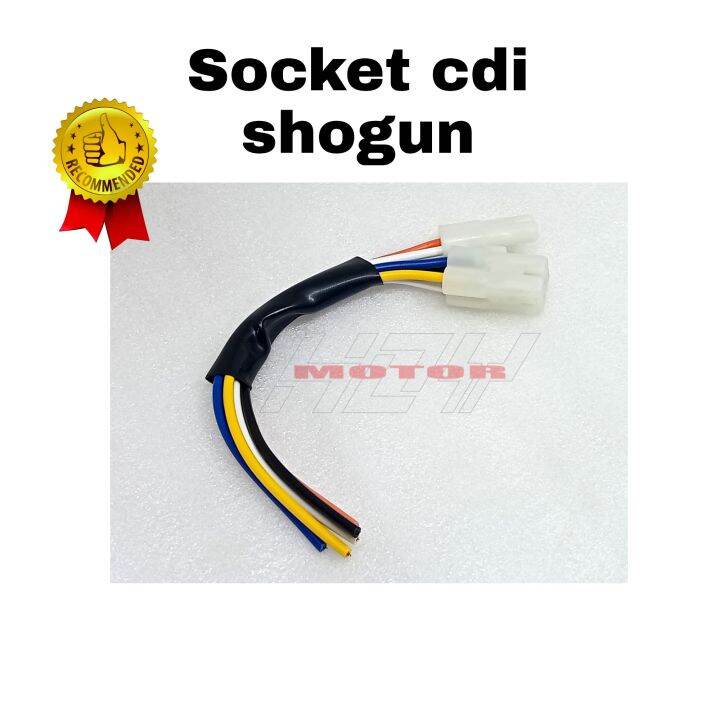 Socket Soket Cdi shogun Tiger GL pro Megapro Noetech Noe tech | Lazada ...