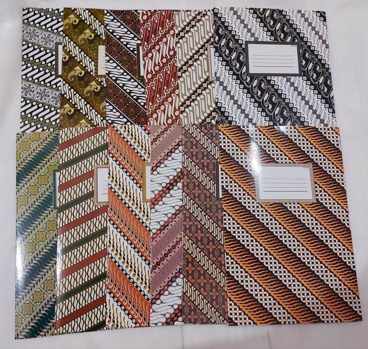 (50 lembar) Stopmap Batik F4 Glossy/kilap(Ukuran Folio)/ Map Kertas | Lazada Indonesia