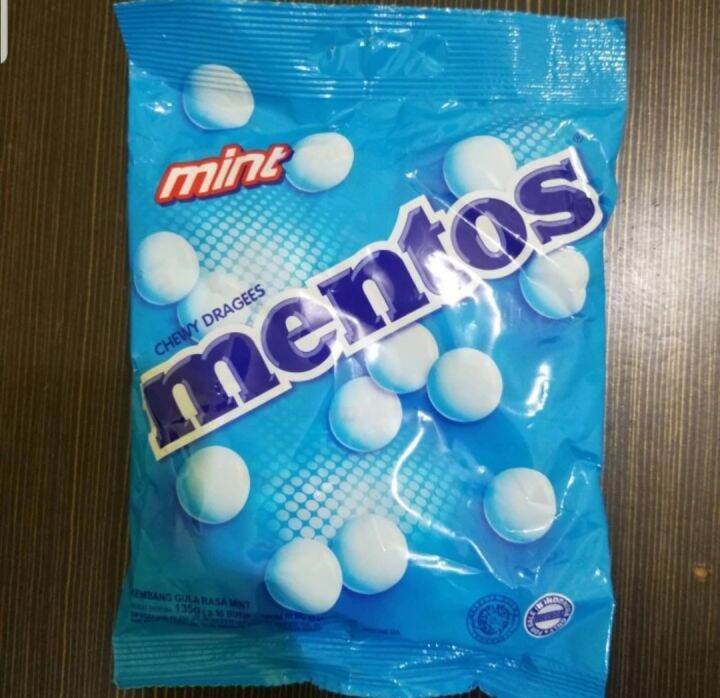 Permen Mentos Rasa Mint 135 gr | Lazada Indonesia