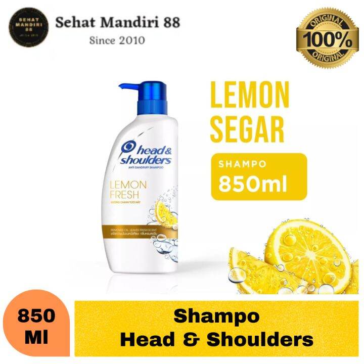 Shampo Head & Shoulders Lemon Fresh 850ml/ Shampo Anti Ketombe | Lazada Indonesia