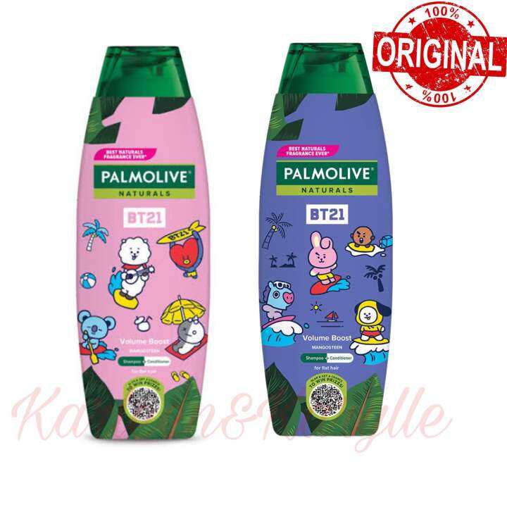 BT21 Palmolive Naturals Shampoo+Conditioner Volume Boost 170ml | Lazada PH