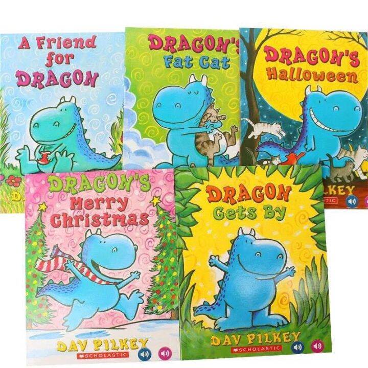 (5books) Dragon by dav pilkey | Lazada