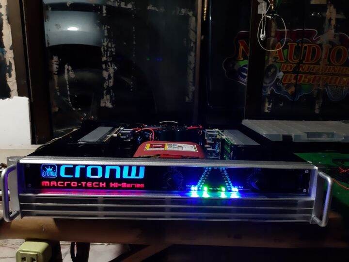 พาวเวอร์แอมป์รุ่นTR1800 18ข้างละ2รวม4ดอก | Lazada.co.th