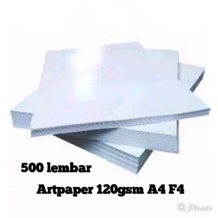 Kertas Artpaper 120gsm A4 F4 isi 500 Lembar | Lazada Indonesia