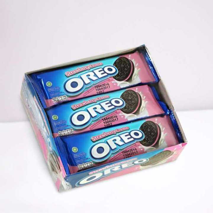 biskuit oreo keping 1 box isi 12 | Lazada Indonesia