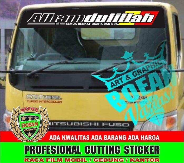CUTTING STICKER KACA MOBIL TRUCK L300 APV GRAN MAX CARRY STICKER ...