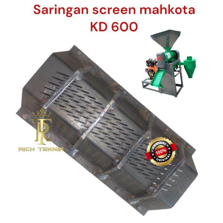 saringan Screen Mahkota gilingan padi KD 600 saringan gilingan padi mahkota KD 600 | Lazada ...