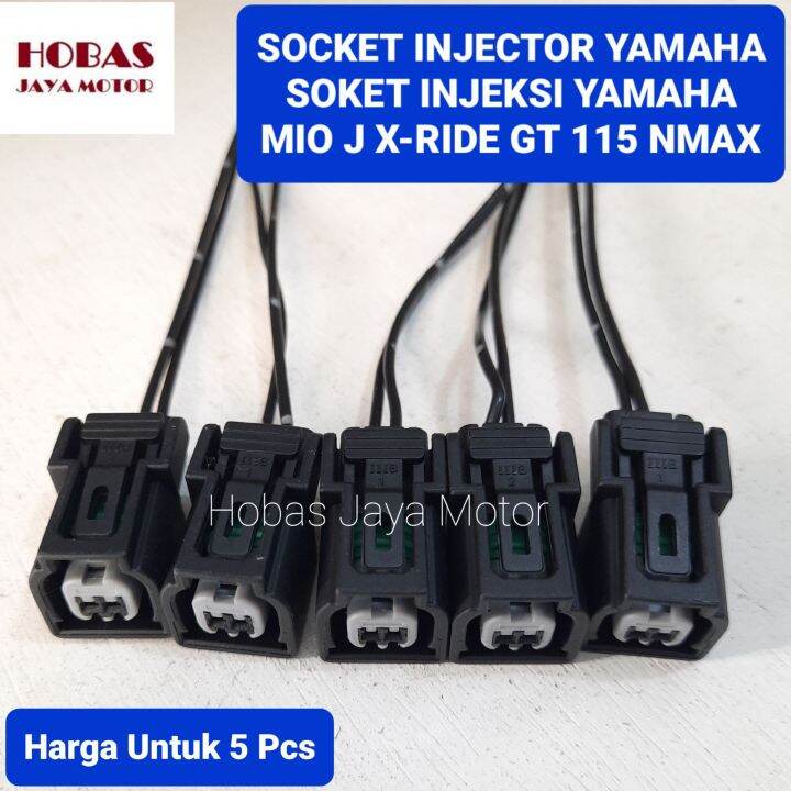 (1 Pak) Socket Injector/Soket Injeksi Yamaha Mio J X-ride GT 115 Nmax ...