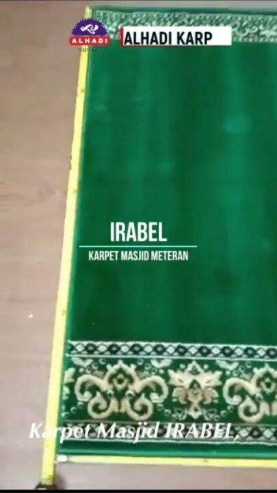 Alhadi Karpet Masjid IRABEL METERAN Ukuran 100 x 120cm Tebal 12mm ...