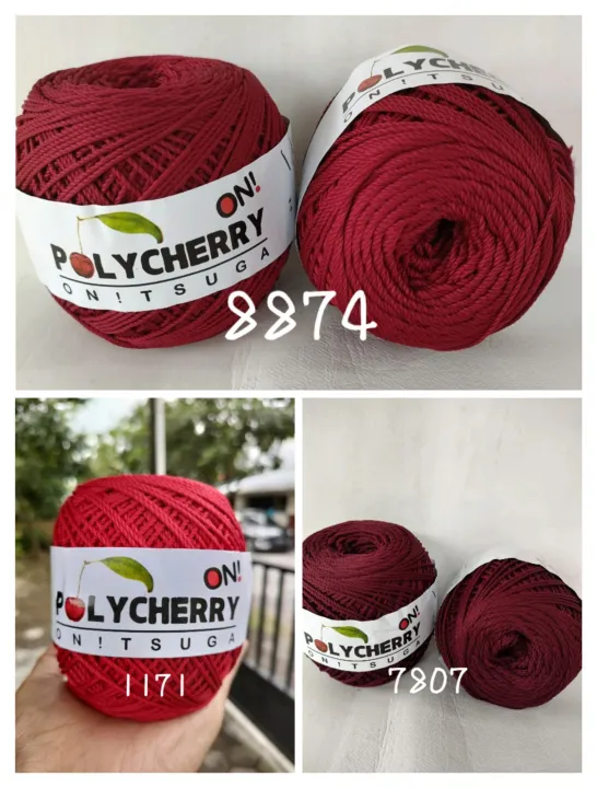 Benang Rajut Polycherry | Lazada Indonesia
