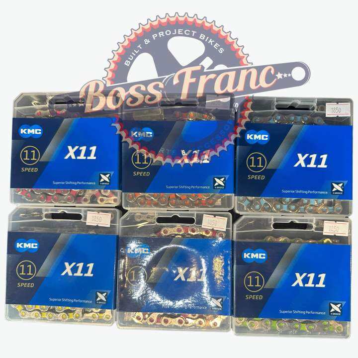 ORIGINAL KMC X11 Vivid Bike Chain 118L | Lazada PH