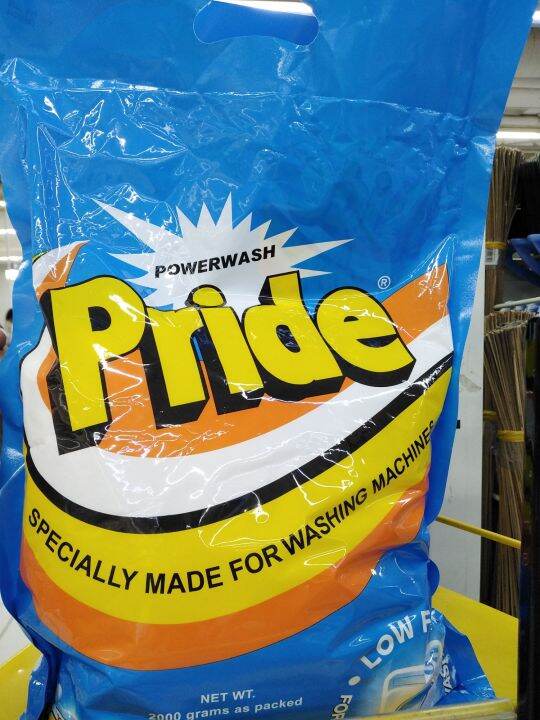 Pride Powder Detergent Wash 2000g Specially Made for Washing Machine ...