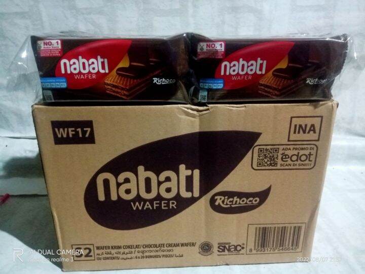 nabati wafer 1 dus isi 60 pcs / nabati 2000 satu dus isi 60 pcs/ nabati wafer 1 dus isi 60 pcs ...