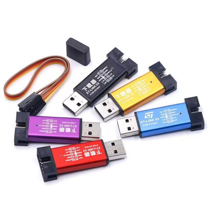 1set St Link Stlink St Link V2 Mini Stm8 Stm32 Simulator Download Programmer Programming With