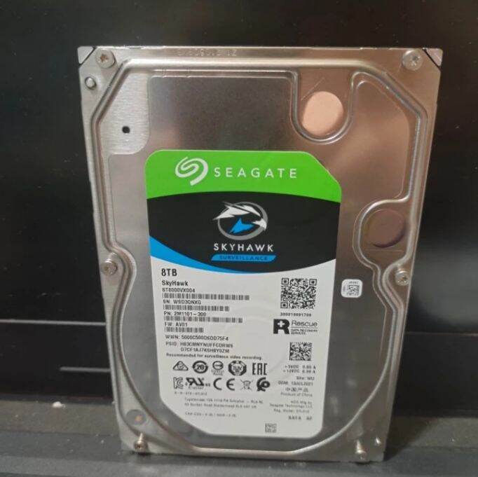 Hardisk HDD 8TB Seagate Skyhawk Surveilance Garansi resmi 3 Tahun 8tb ...