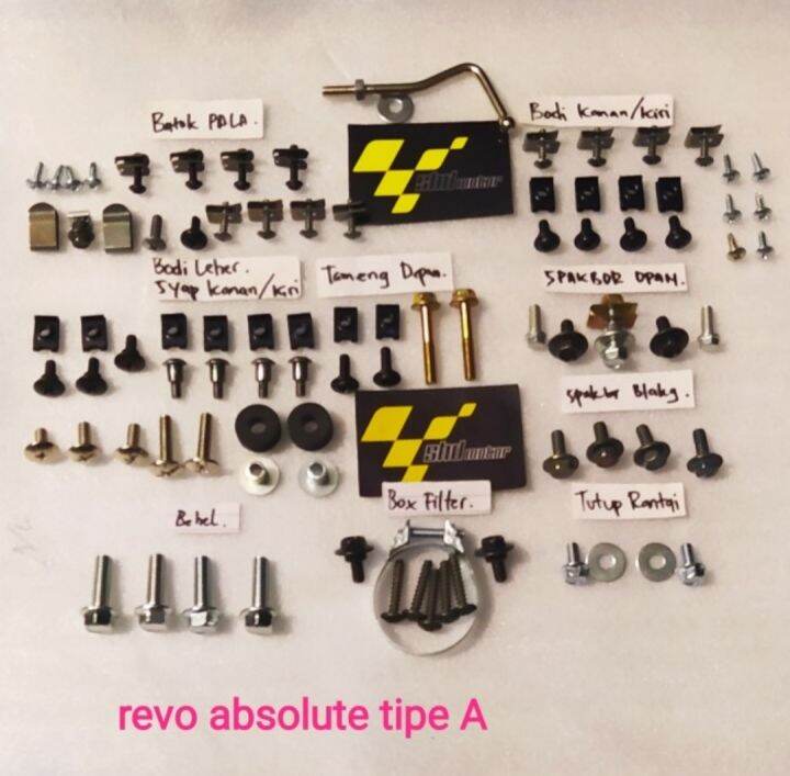 Baut original Honda absolute Revo/baut full body absolute Revo | Lazada ...