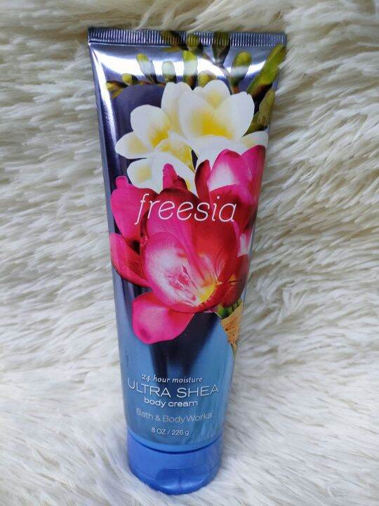 Bath And Body Works Freesia Ultra Shea Body Cream Lazada Ph