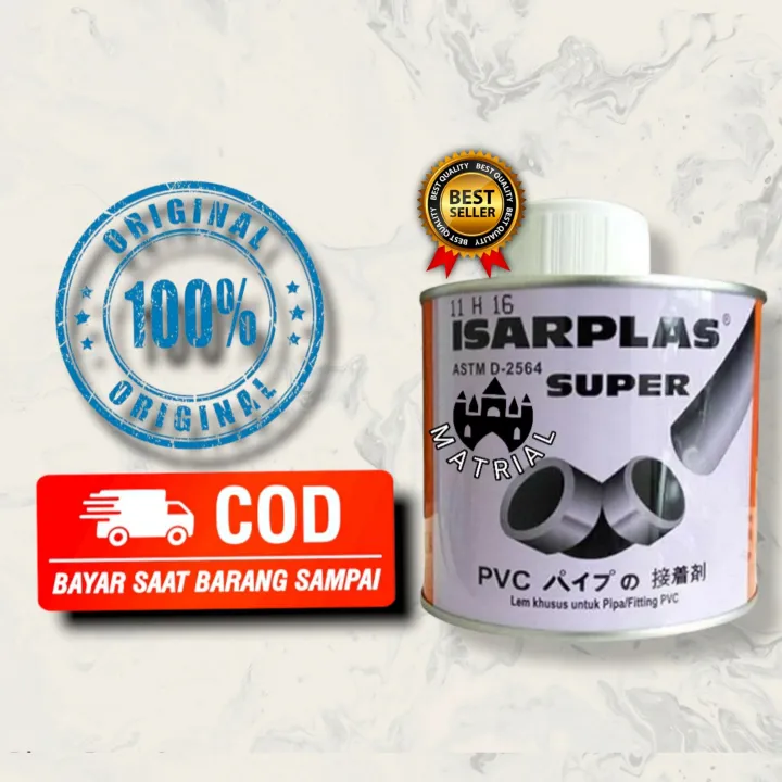 Isarplas / Lem isarplas kaleng / Isarplas lem pipa / Lem isarplas murah ...
