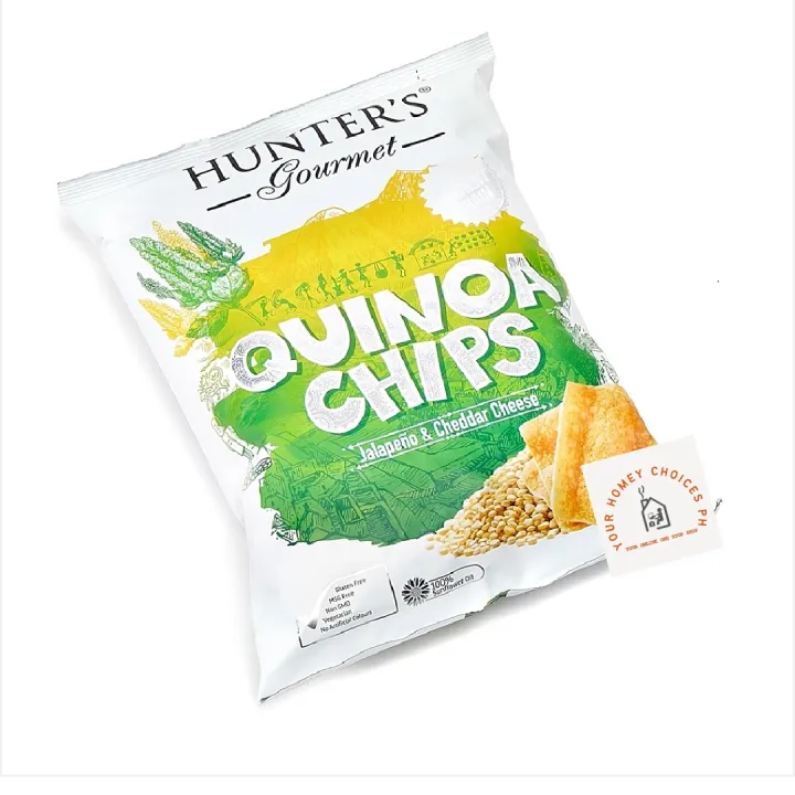 Hunter's Gourmet Jalapeno & Cheddar Cheese Quinoa Chips 75g | Lazada PH