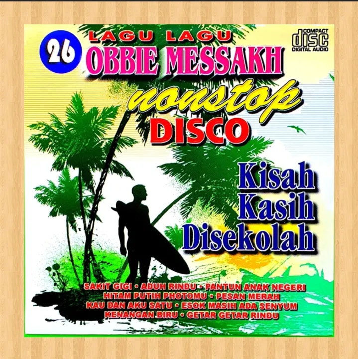 Kaset Cd Original Lagu Disco Obbie Messakh Full album Terbaru - Kaset ...