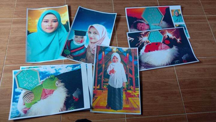 CETAK FOTO A3+ LAMINASI (FREE DESAIN/EDIT FOTO) | Lazada Indonesia