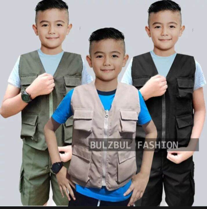 Rompi TACTICAL anak/Rompi sekolah anak usia 6-12 tahun bahan katun ...