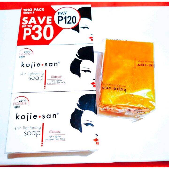 Kojic soap by kojiesan trio pack | Lazada PH