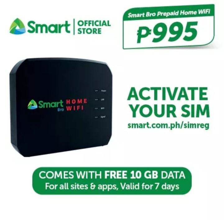 SMART Bro Prepaid LTE-WIFI Advanced (OPEN LINE) | Lazada PH