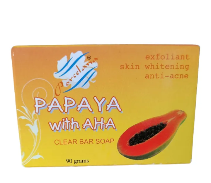 Porcelana Papaya with AHA Clear Bar Soap 90g | Lazada PH