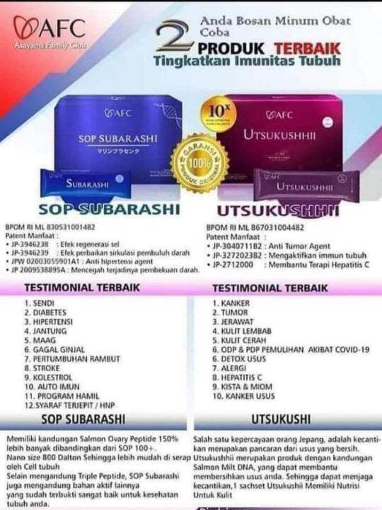 UTSUKUSSHI DAN SOP SUBARASSHI | Lazada Indonesia