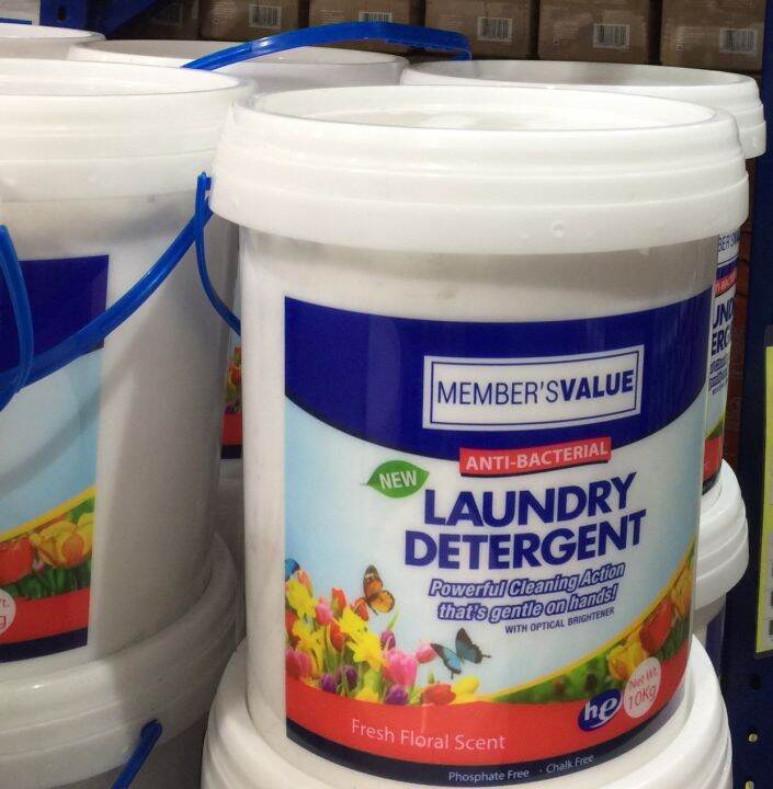 Members Value Powder detergent bucket 10kg | Lazada PH