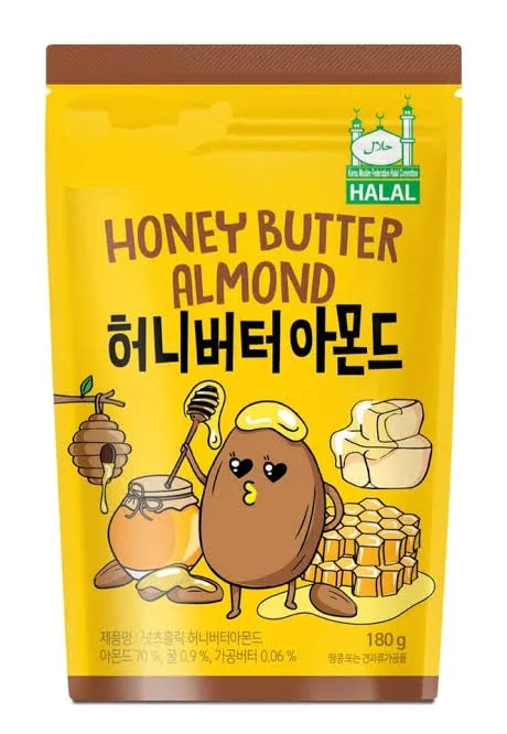 Honey Butter Almond 200g ( Korean Healthy Almond Snack) | Lazada PH