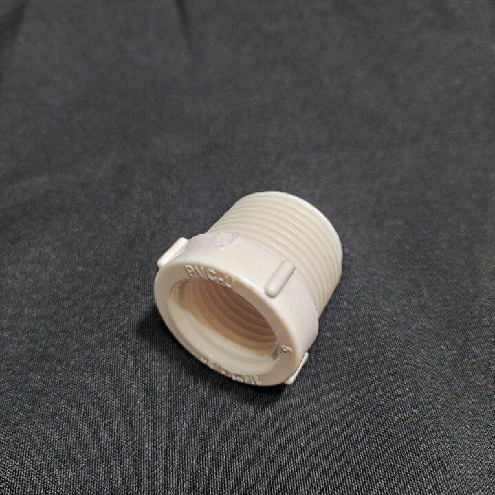 PVC Double drat luar 3/4 ke 1/2 drat dalam ( soket drat double luar dan ...